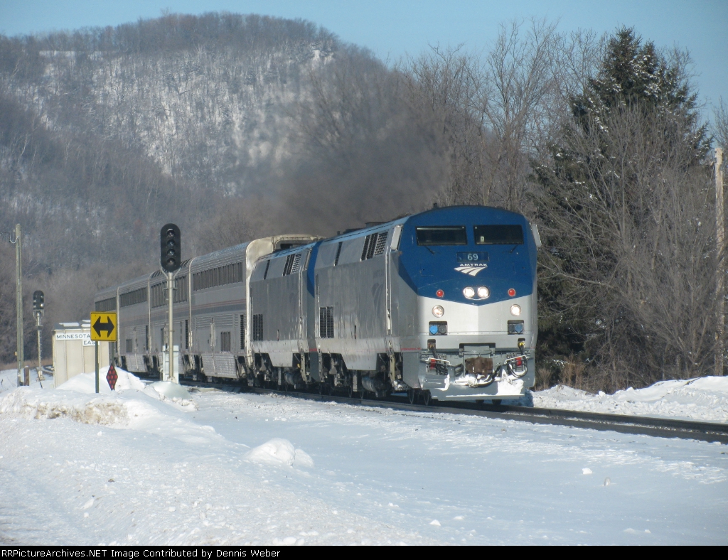 Amtrak 69 CP's River Sub.